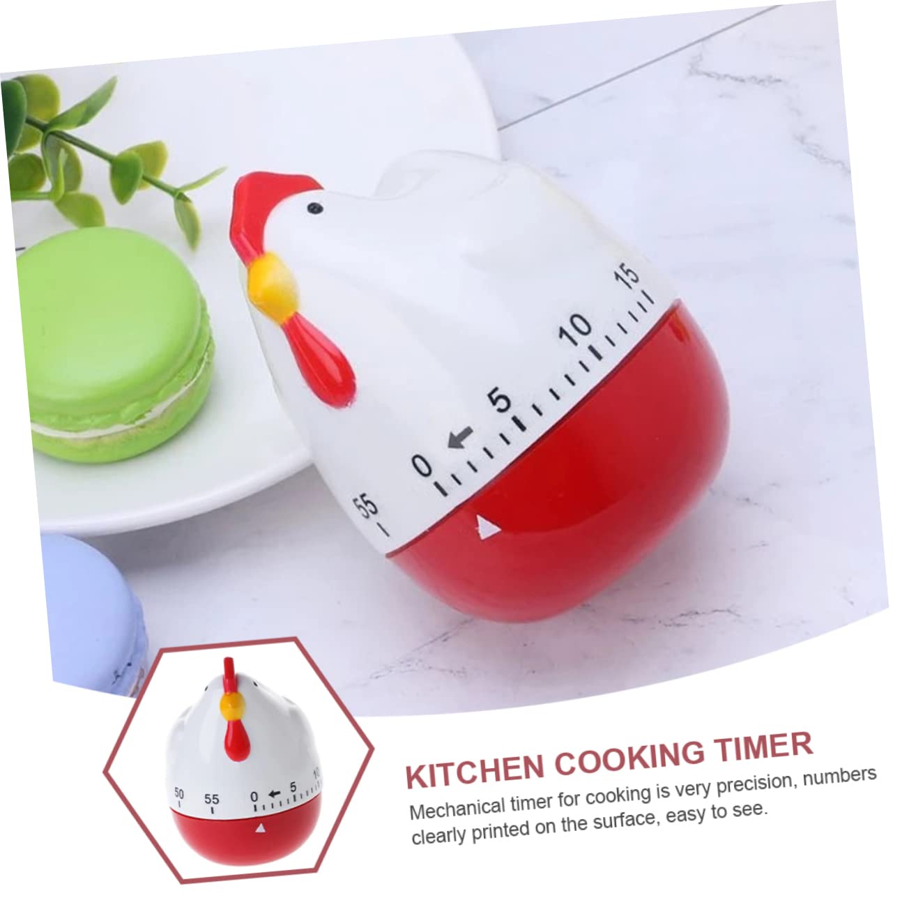 jojofuny Kitchen Timer Egg Timer for Kids Digital Timer for Kids Countdown Timer Baking Reminder Child Kitchen Timer Timer Device Kitchen Timing Tool Cartoon Timer to Rotate Animal Plastic