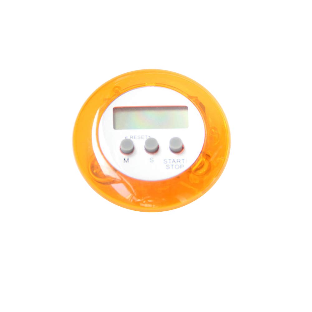 discountstore145 Timers for Kitchen Digital Kitchen Timer Countdown Stopwatch Timer with Loud Alarm Large Display Orange