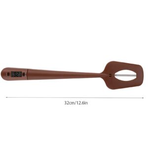 Portable Household Kitchen, Digital Baking Spoon Thermometer for Chocolate Syrup Sauce Spatula Chocolate Cooking Food Thermometer