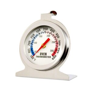 oven thermometer,100-600f/50-300°c instant read large dial oven thermometer - proaccurate stainless steel grill thermometer for kitchen cooking baking bbq