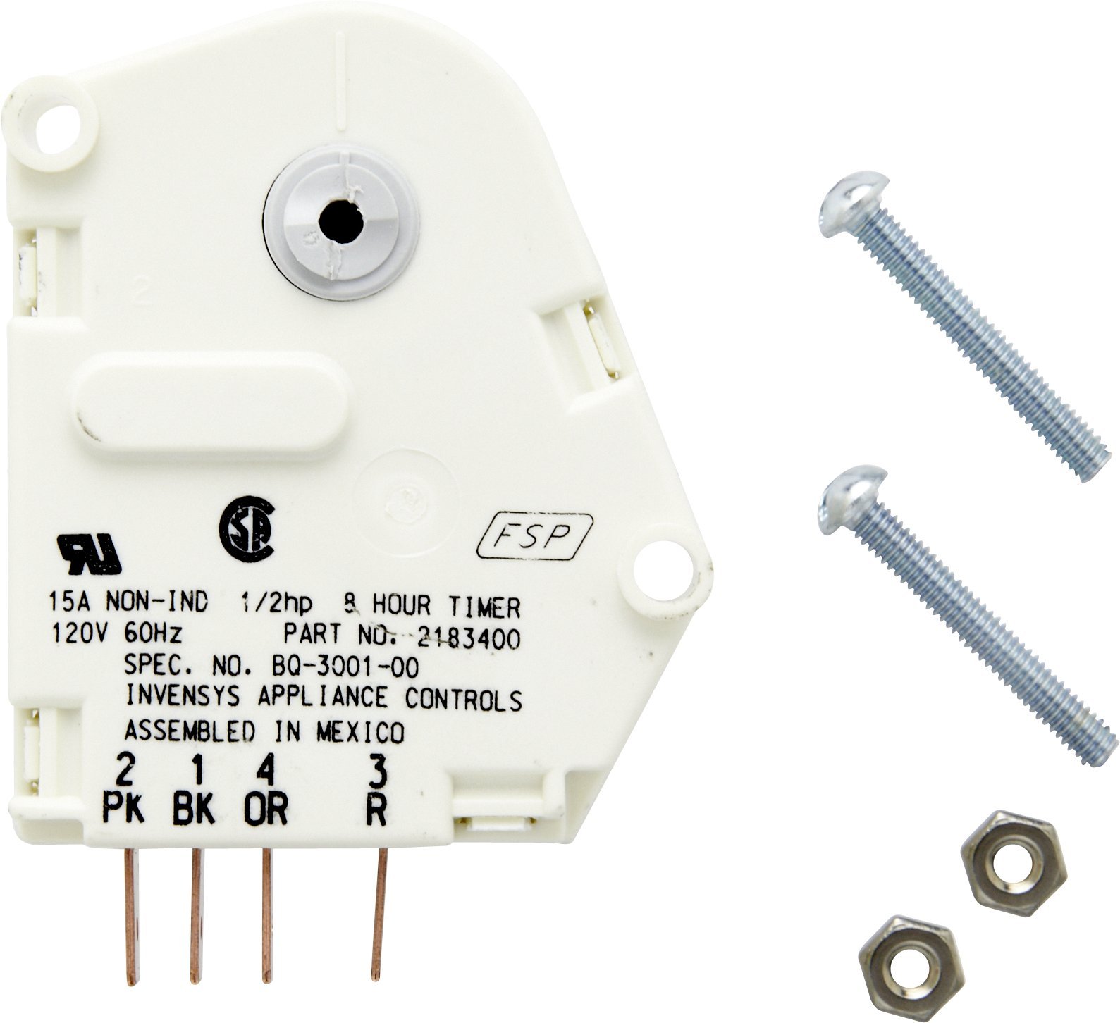 Whirlpool 2183400 Defrost Timer