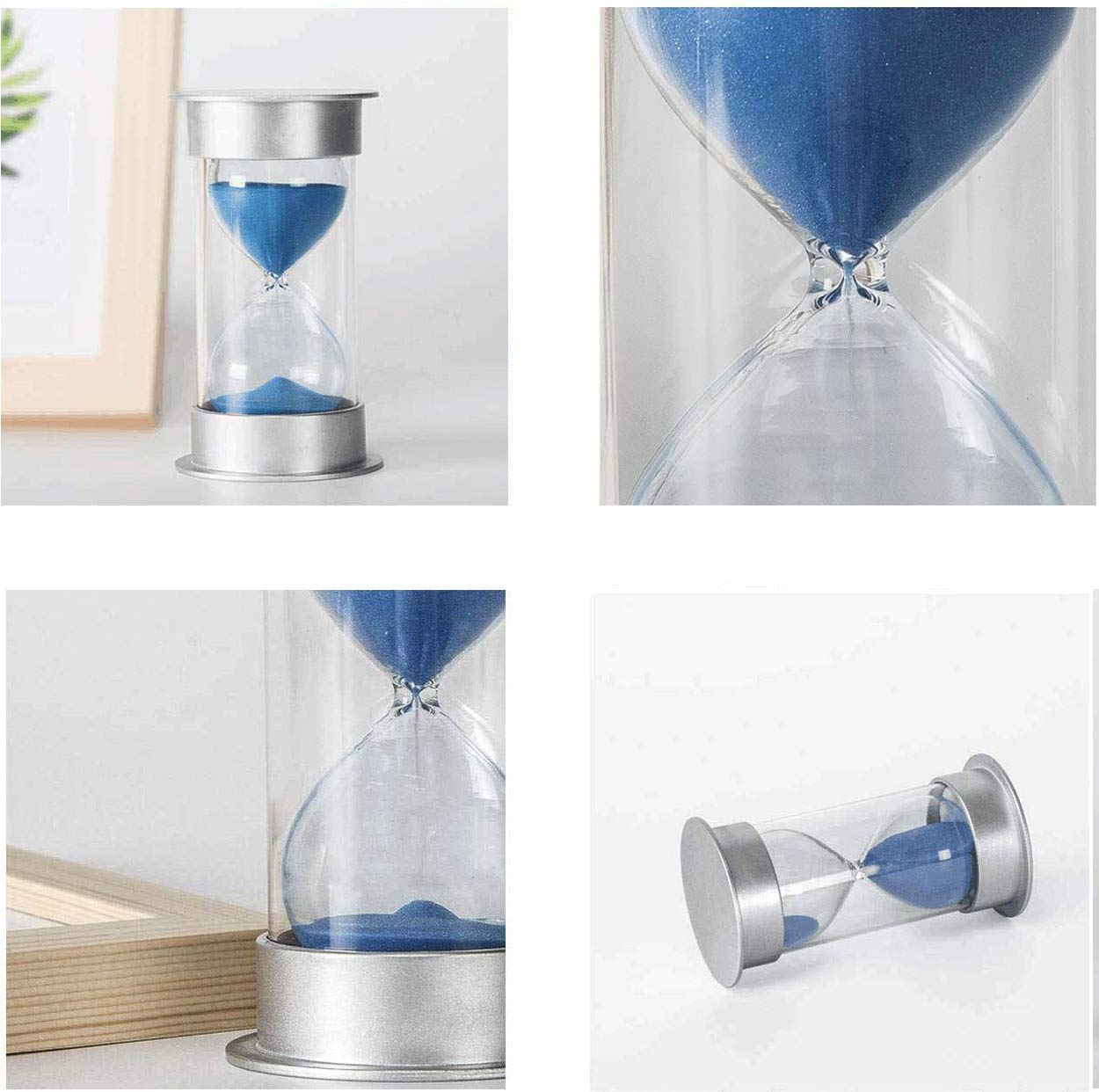 Dannisl Sand Timer Hourglass Sandglass Timer 5/10/15/20/25/30 minutes Sand Clock Timer for Christmas Birthday Gift Kids Games Classroom Home Kitchen Office (25min)