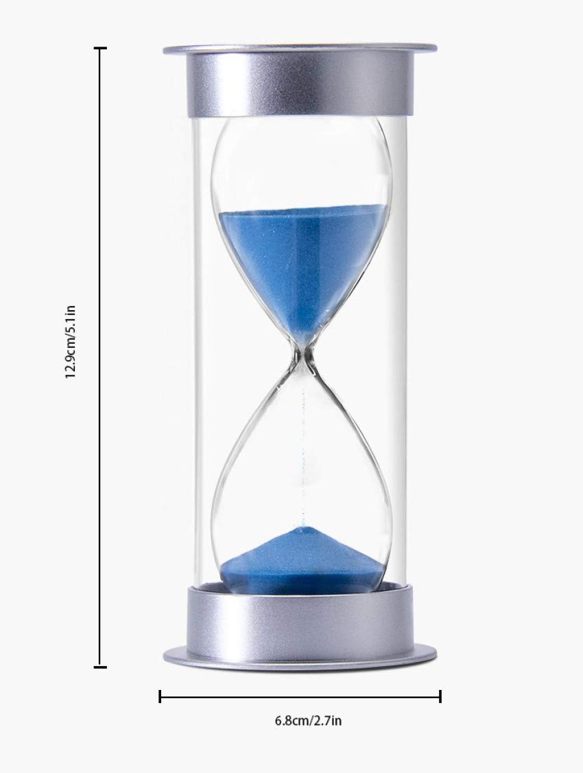 Dannisl Sand Timer Hourglass Sandglass Timer 5/10/15/20/25/30 minutes Sand Clock Timer for Christmas Birthday Gift Kids Games Classroom Home Kitchen Office (25min)