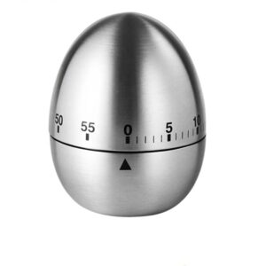 beetoo egg timer, mechanical egg kitchen timer, stainless steel egg timer, egg kitchen timer cute manual for cooking learning