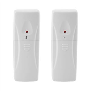 Freezer Thermometer with Alarm, digital Thermometer for Freezer with 2PCS Sensor Min/Max Display