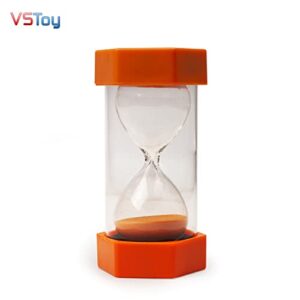 VStoy Security Fashion Hourglass Sand Timer … (Orange 20 Minutes)