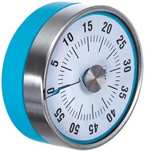 tfa puck kitchen timer, turquoise