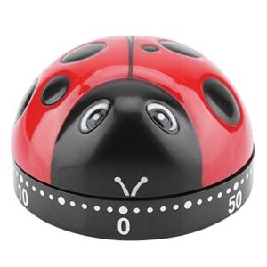 jeffergarden ladybug kitchen timer 60 minutes timer mechanical wind-up timer kitchen cooking timer