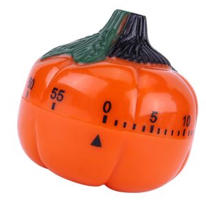 DOITOOL Kitchen Timer Creative Mechanical Timer Cute Pumpkin Timer Cooking Time Manager Baking Reminder Cooking Countdown Timer (Orange)