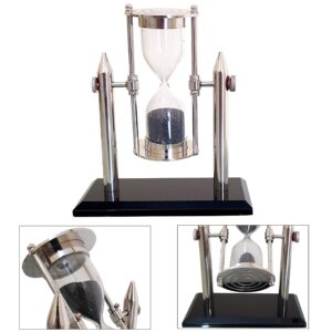 vintage handmade articles antique sand timer retro table marine nickel hourglass nautical decorative gift item