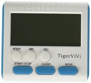 tigervivi lcd digital kitchen timer cooking tools countdown alarm count up down alarm clock