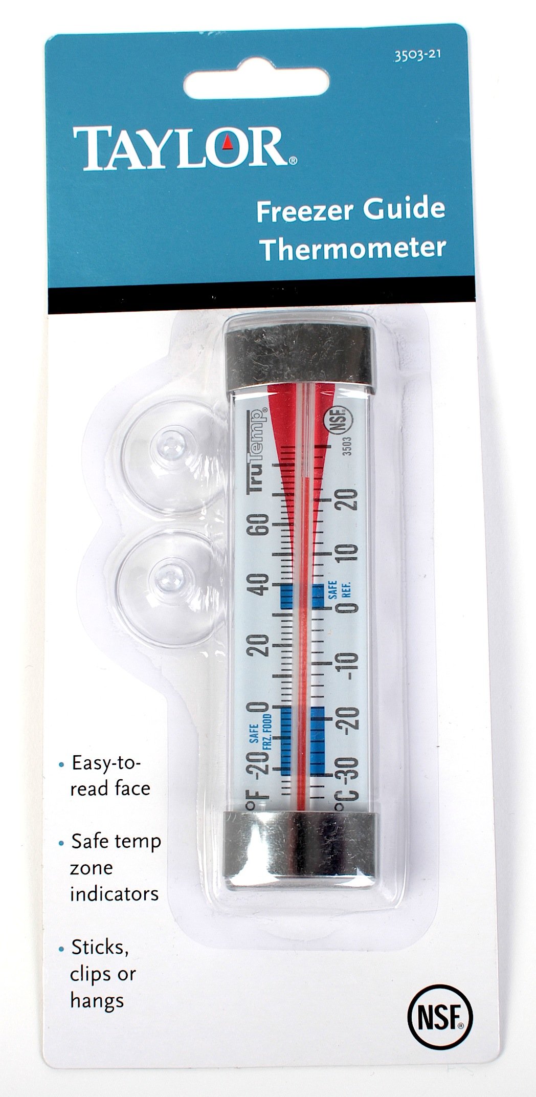 taylor B000QOM5YO Fridge/Freezer Guide Thermometer (Original Version), kkkk