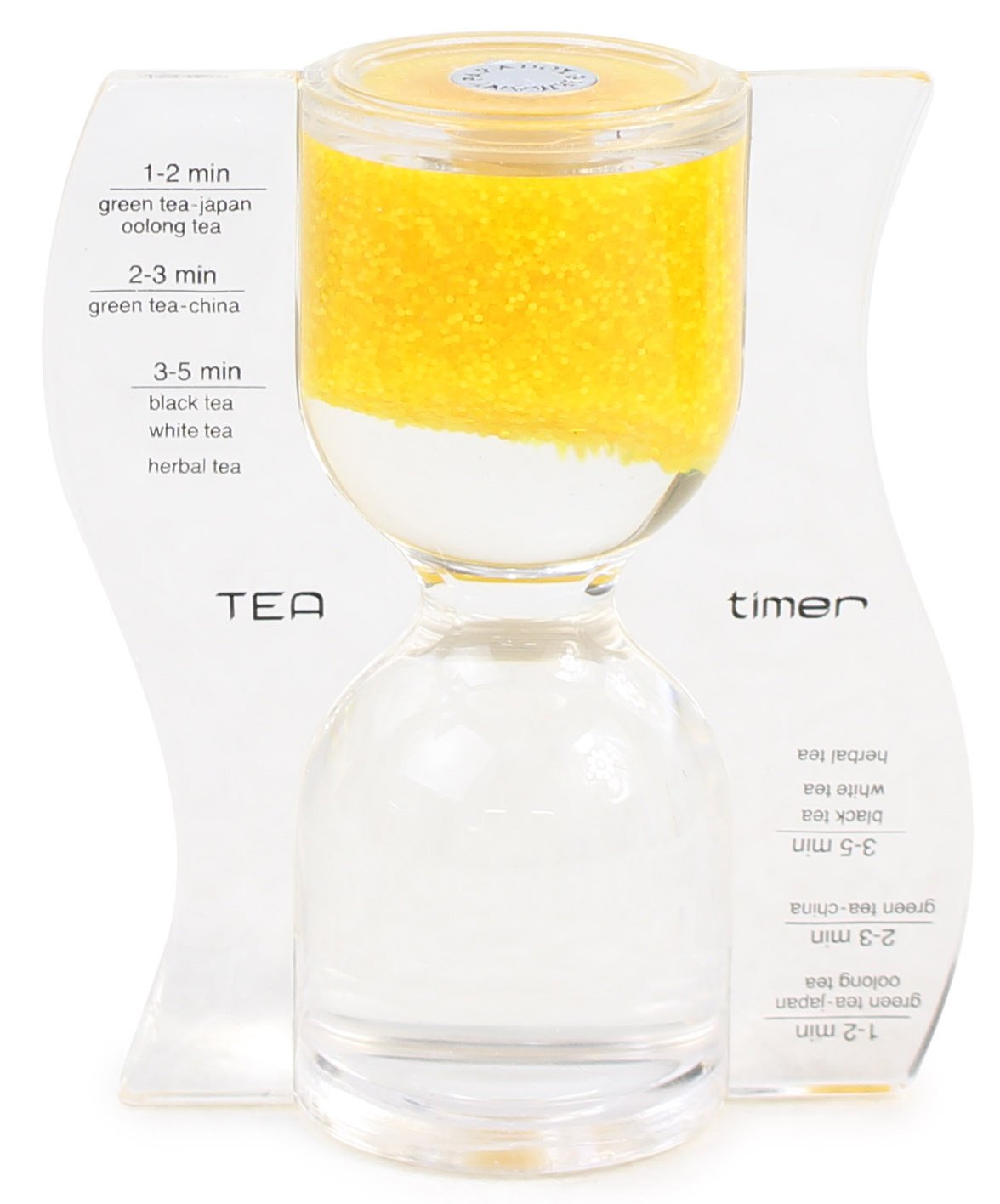 Paradox Tea Timer Warm Yellow 9 cm