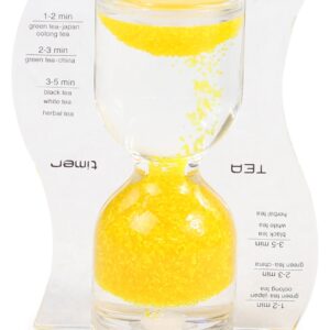 Paradox Tea Timer Warm Yellow 9 cm