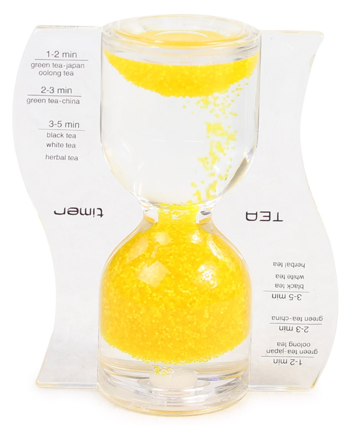 Paradox Tea Timer Warm Yellow 9 cm