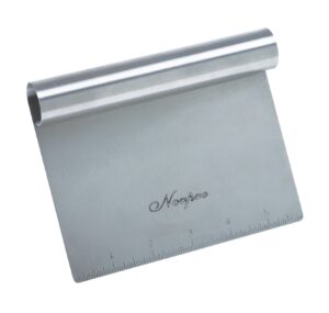 norpro stainless steel scraper/chopper, 6in/15cm x 4in/10cm