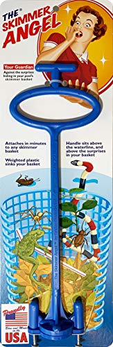 The Skimmer Angel GPIAngel Skimmer Basket Handle, 12"x4"x1.5", Blue