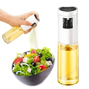 na oil sprayer for cooking, food-grade olive oil sprayer mister dispenser bottle , 120ml portable oil spritzer, premium kitchen gadgets widely used for air fryer, bbq, grilling