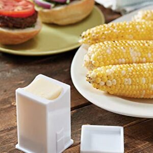 Fox Run Butter Spreader with Built-In Cover, Plastic