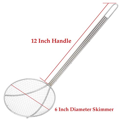 King Kooker WKA2 18-Inch Nickel Plated Skimmer