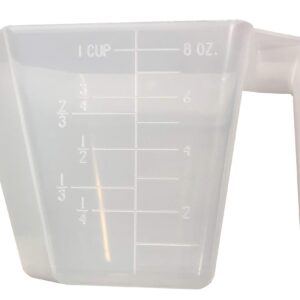 1 Cup (8 Oz. | 250 mL) Scoop for Measuring Coffee, Pet Food, Grains, Protein, Spices and Other Dry Goods (Pack of 1)