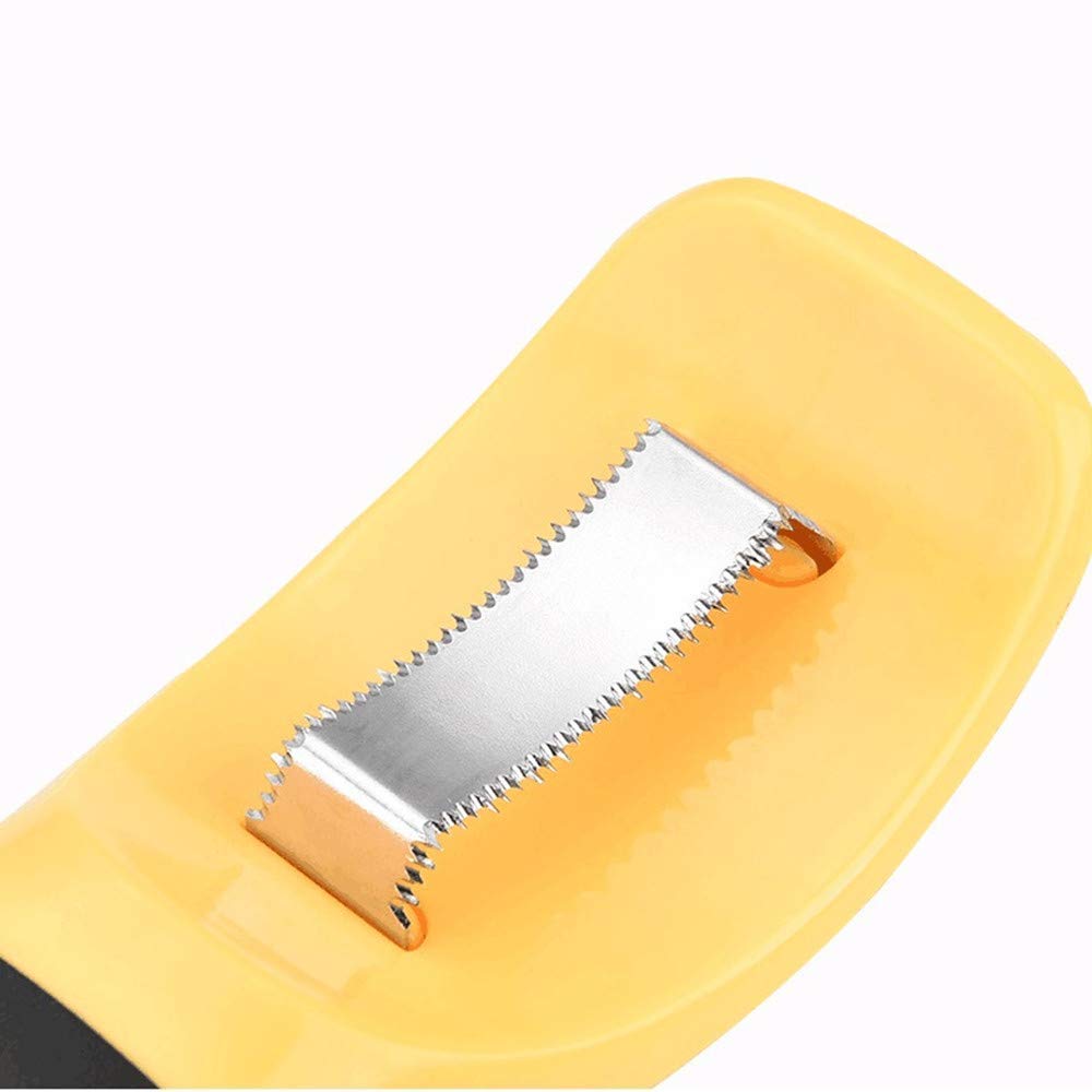 Good Grips Corn Peeler, Corn Stripper Knife, Kitchen Corn Cob Remover Serrated Vertical Blade Remover