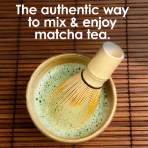 matcha DNA Matcha Tea Whisk Small Spoon, Golden Bamboo