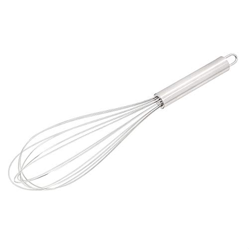 AmazonCommercial Stainless Steel Whisk, 12 Inch