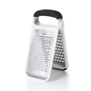 oxo good grips etched two-fold grater,steel,one size