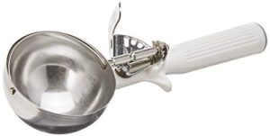 vollrath stainless steel disher - size 6,white, 9.87"l x 5.13"w