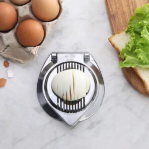 New Star Foodservice 36459 Commercial Grade Aluminum Egg Slicer, Mushroom Slicer with Stainless Steel Wire (Hand Wash Only)