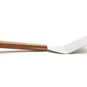 Fox Run - 5341 Fox Run Cookie/Brownie Spatula, 1 x 2.25 x 7 inches, Stainless Steel/Wood