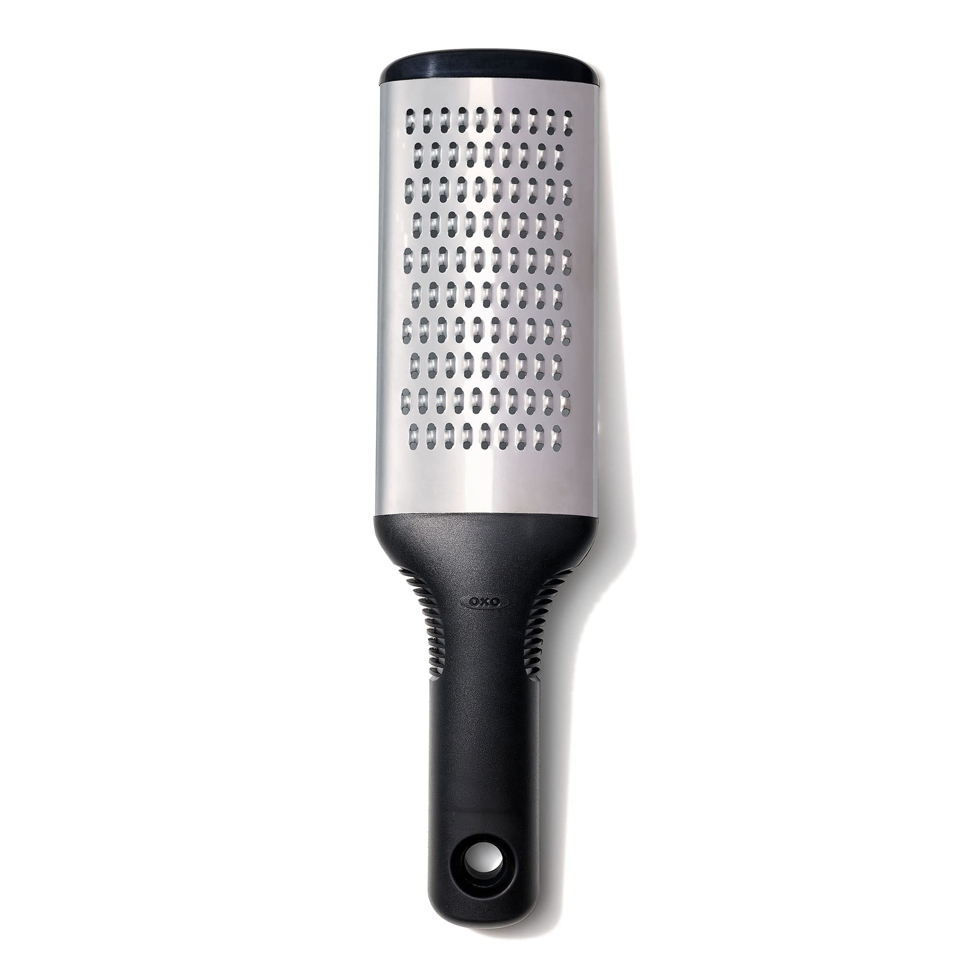 NEW OXO Good Grips Grater, Stainless Steel, Black