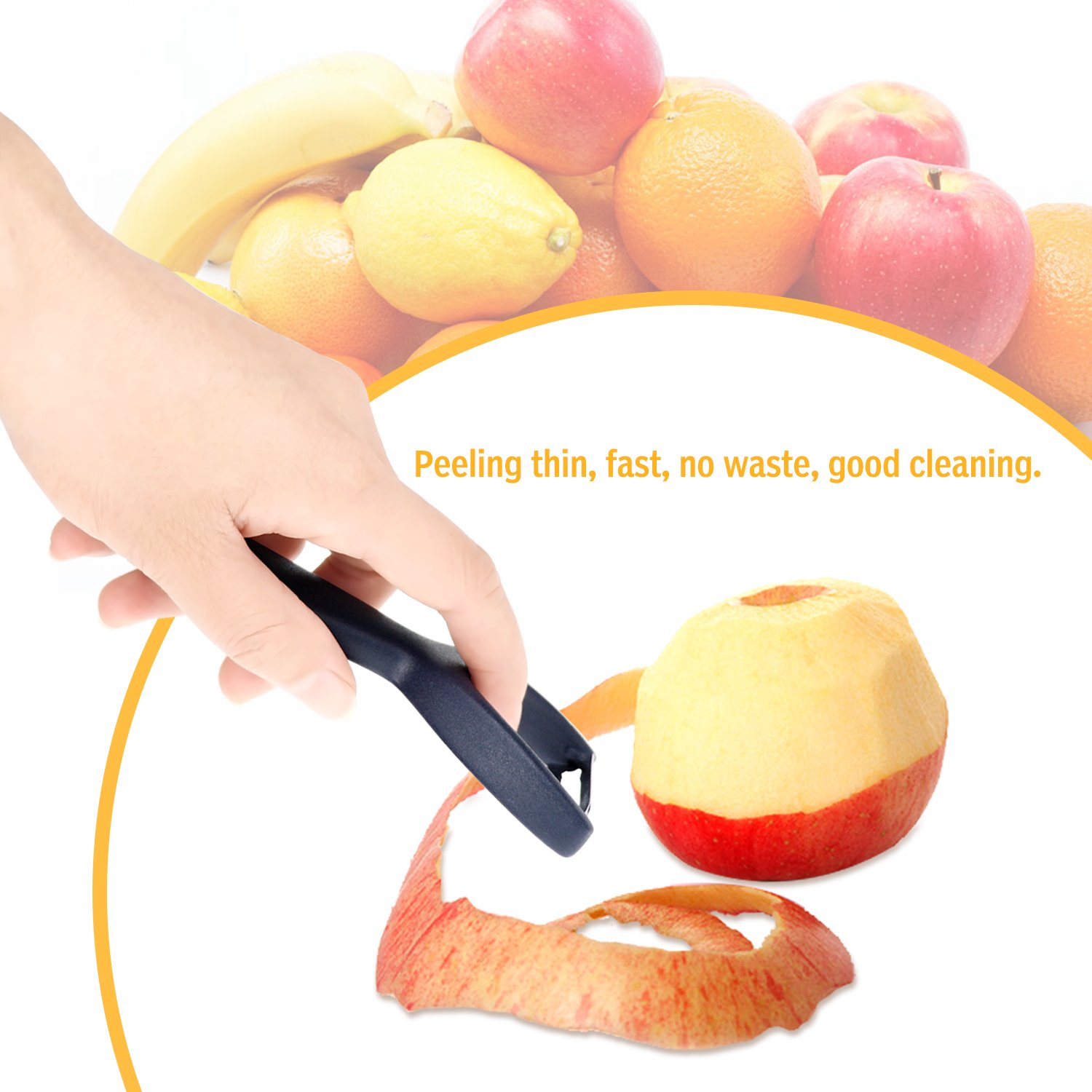 Tagefa Potato Peeler Y Shaped Vegetable Peeler, Premium Ultra Sharp Fruit Peeler for Kitchen