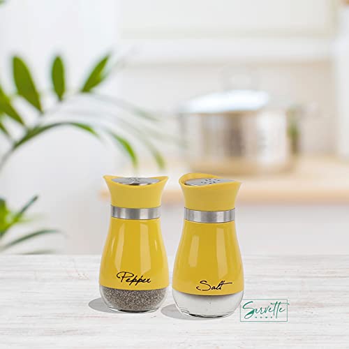 Basic Salt & Pepper Shakers - Yellow