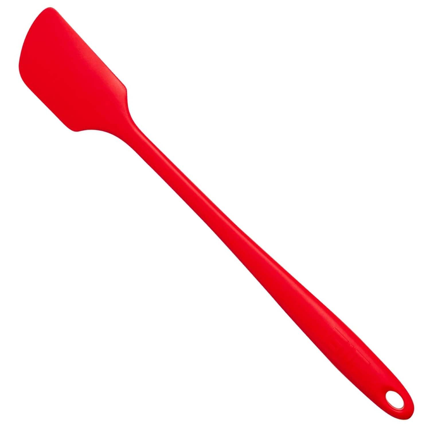 GIR - Premium Silicone Spatula - For Cooking, Baking & Mixing - Skinny & Seamless Design - Heat-Resistant up to 550°F - Nonstick - Dishwasher Safe Cookware - BPA Free - Kitchen Essentials - Red