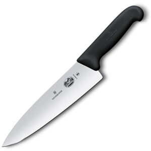 Victorinox Swiss Army 5.2063.20-X14 Fibrox Chef's Knife Black 8 in