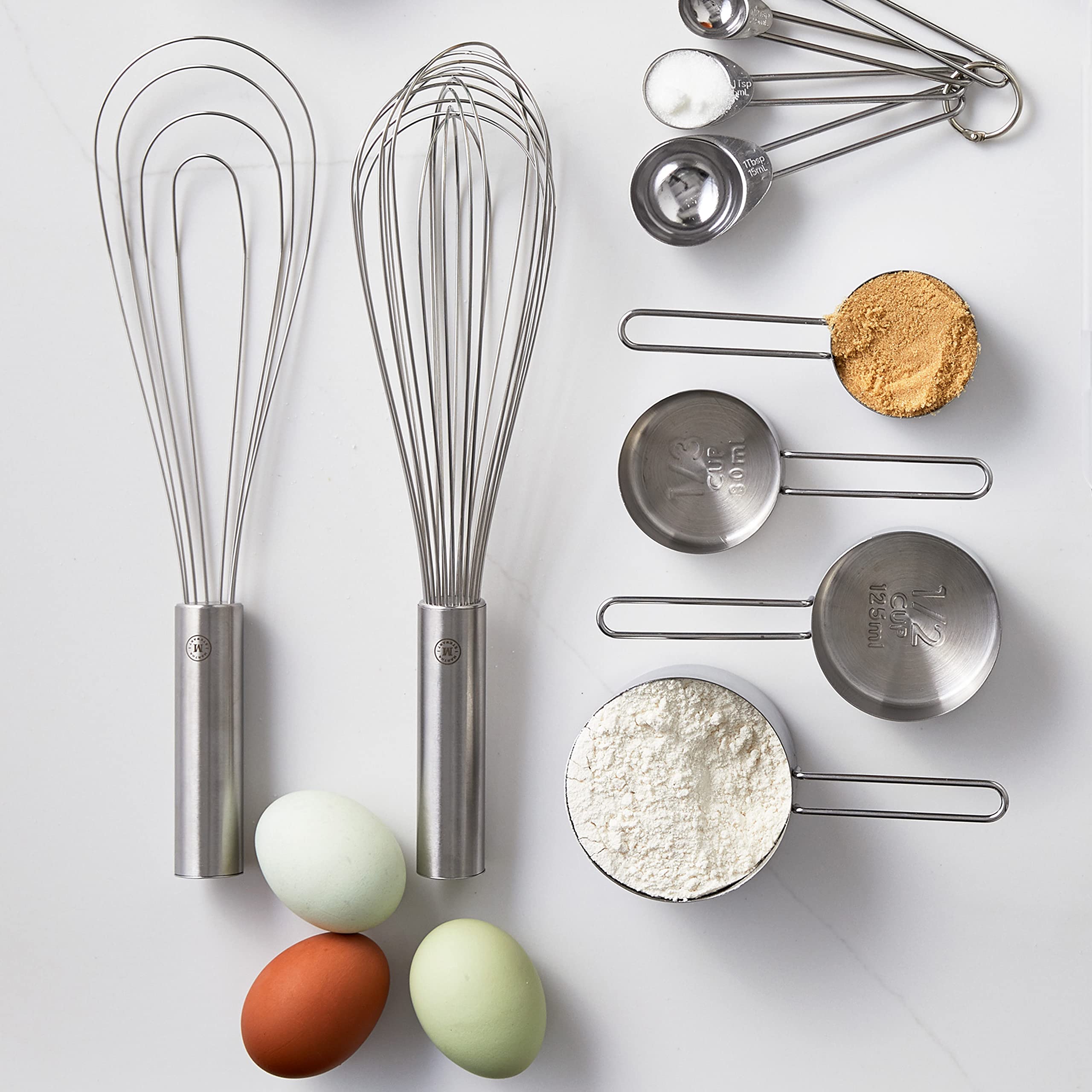 Martha Stewart Richburn 1pc 12" Stainless Steel Balloon Whisk - Satin Finish