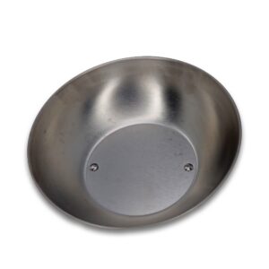 The Sasquash - Heavy Duty 9" Wide Smashed Burger Melting Cheese Dome - Commercial Grade Stainless Steel Basting and Steaming Cover