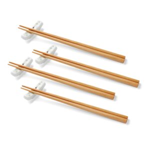 lenox butterfly meadow chopsticks & stands, 0.50 lb, multi