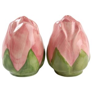 franciscan desert rose salt & pepper set