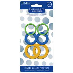 PME Rolling Pin Guide Rings, Small Size