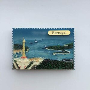 portugal magnet travel souvenir 3d resin collection gift fridge refrigerator magnet