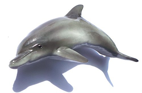 WitnyStore 3½" Long Dolphin 3D Resin Fridge Magnet Sea Fish and Marine Mammal Aquatic Life Animals Refrigerator Magnets Decorative Collectibles