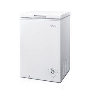 midea mrc070s0aww chest freezer, 7.0 cubic feet, white