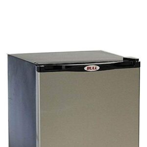 Bull Outdoor Products 11001 Stainless Steel Front Panel Refrigerator,4.4 cubic feet