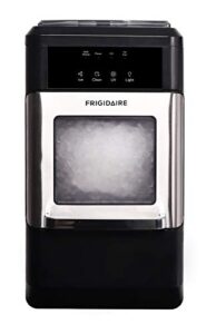 frigidaire efic235-amz countertop crunchy chewable nugget ice maker, 44lbs per day, self cleaning function