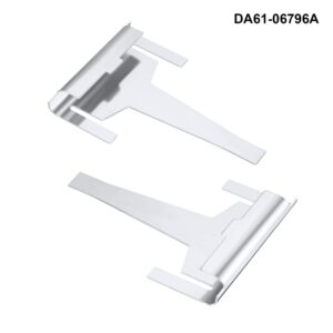 Hotop 3 Pieces Refrigerator Defrost Element Compatible with Samsung Including DA61-06796A Clip Drain Evaporator Refoem and Refrigerator Defrost Temp Sensor (DA32-00006W and DA32-00006S)