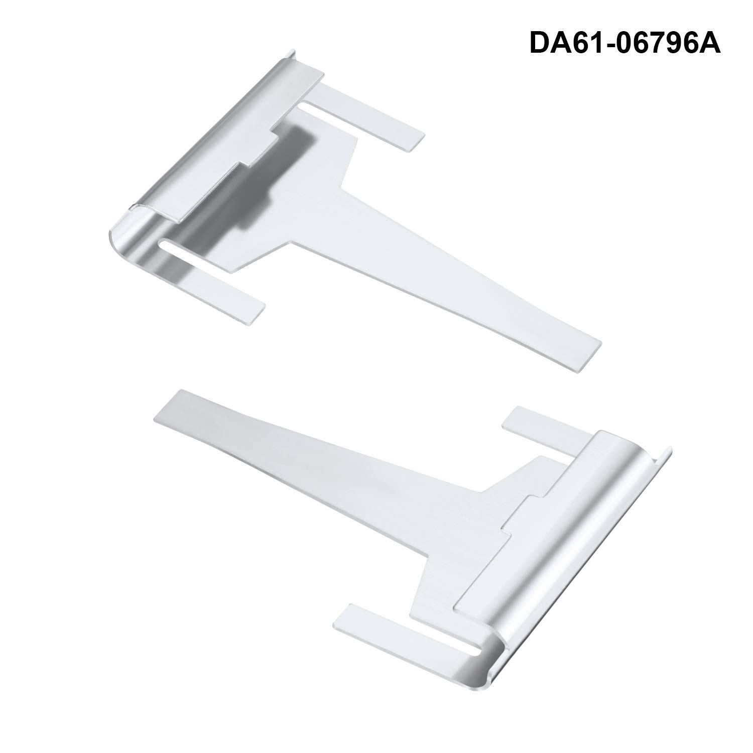 Hotop 3 Pieces Refrigerator Defrost Element Compatible with Samsung Including DA61-06796A Clip Drain Evaporator Refoem and Refrigerator Defrost Temp Sensor (DA32-00006W and DA32-00006S)