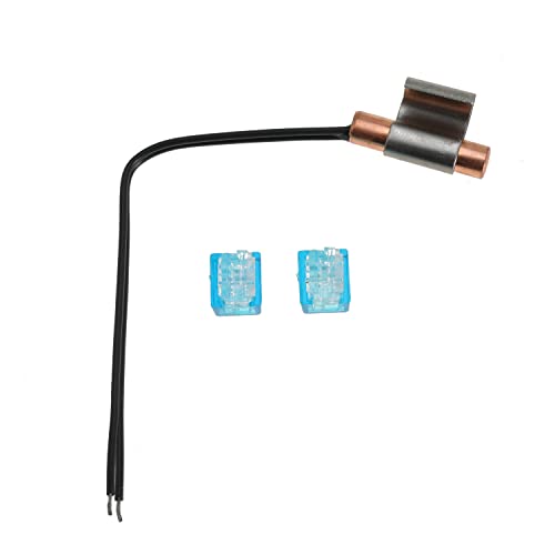 W10316760 Refrigerator Thermistor Sensor with Clip Fit for Whirlpool and for Sears Refrigerator Replace WP10316760 AP4538142 PS2580944 W10323459 12791417